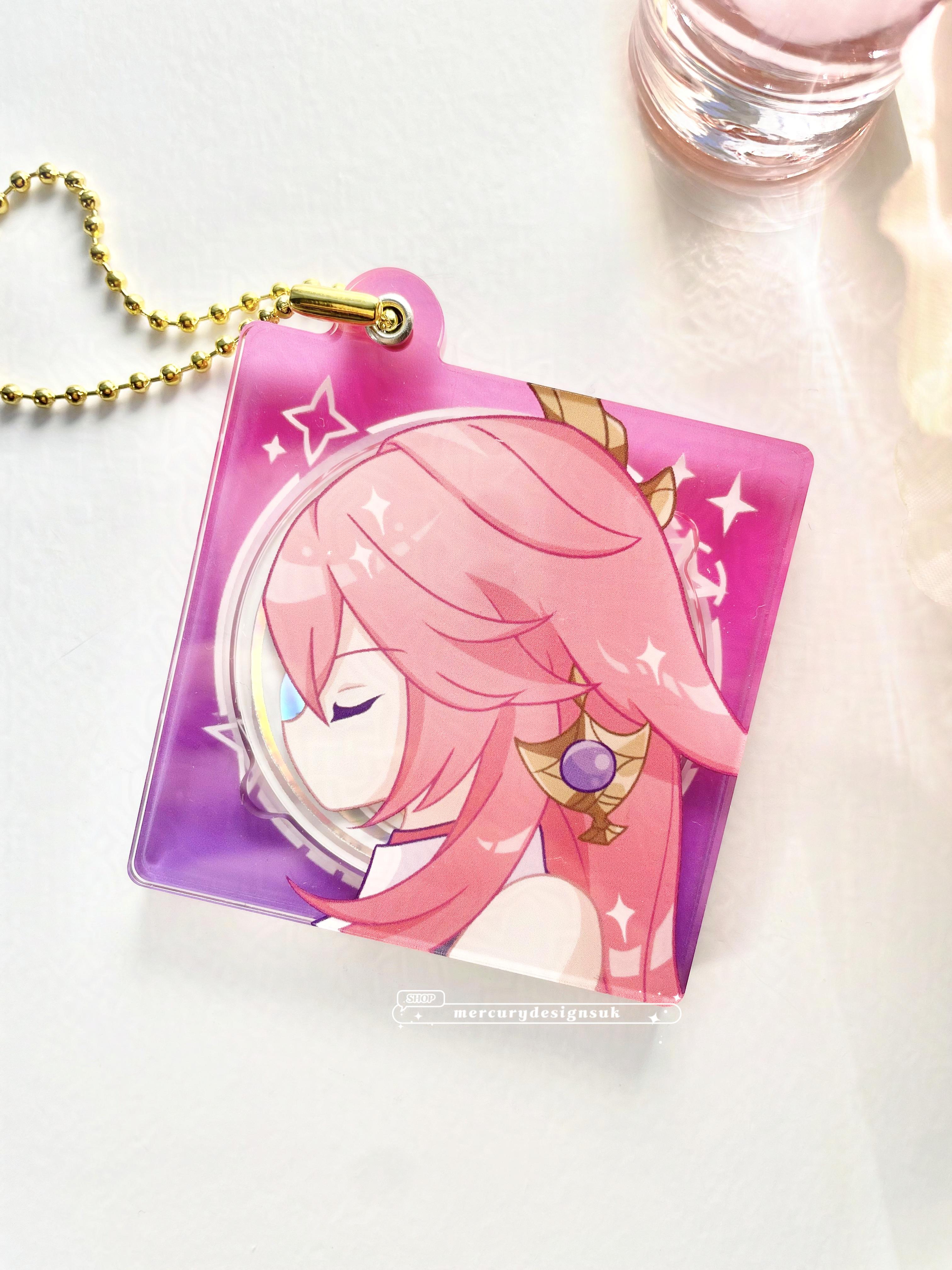 Genshin Impact CD Charm - YAE MIKO – Mercury Illust